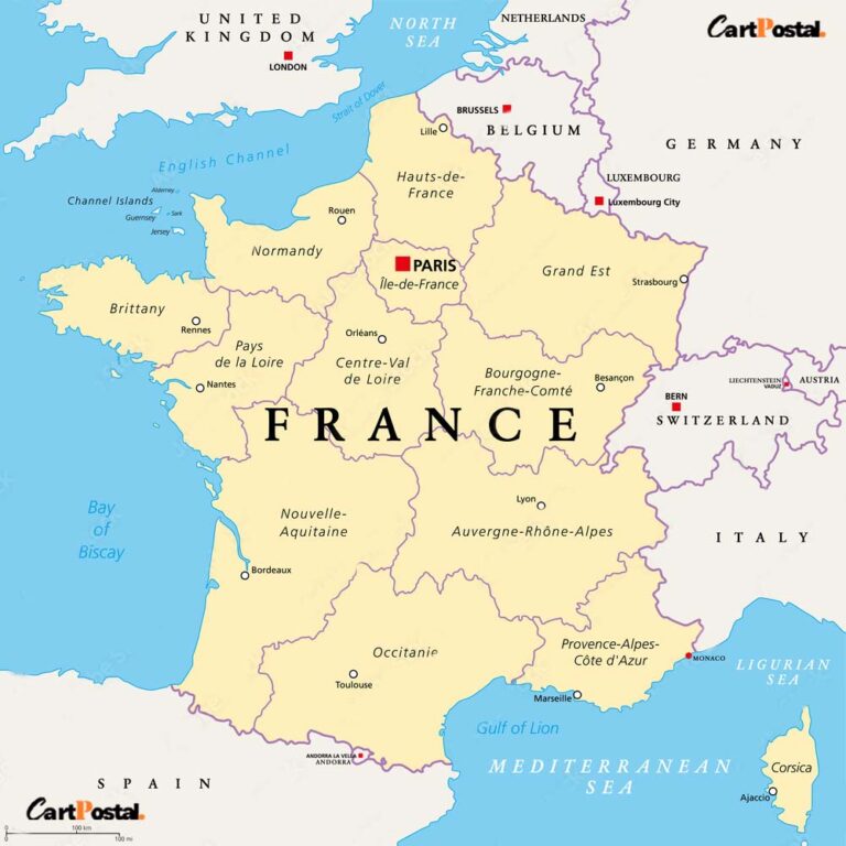 France Postal Code: 1 Best List of ZIP Codes by City